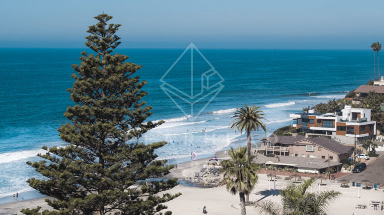 Moonlight Beach in Encinitas | Drone Photo #80 - Spearhead Media