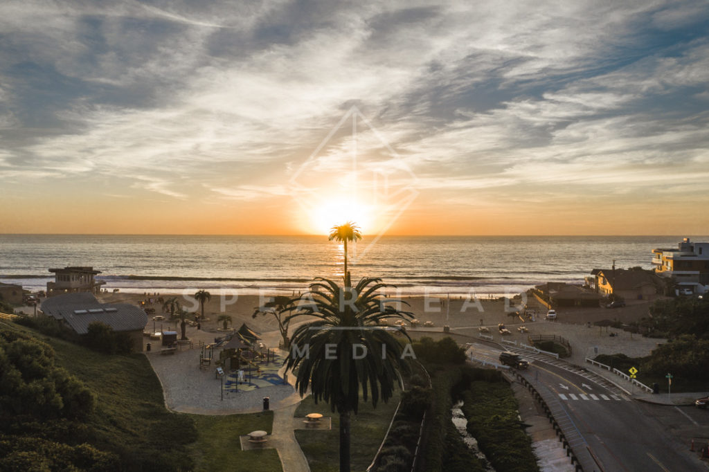 Moonlight Beach in Encinitas | Drone Photo #63 - Spearhead Media