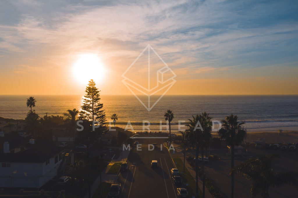 Moonlight Beach in Encinitas | Drone Photo #45 - Spearhead Media