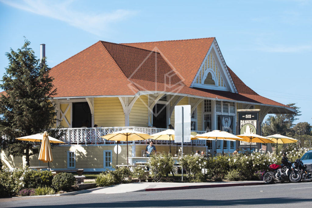 Pannikin Coffee & Tea in Encinitas | Drone Photo #2 - Spearhead Media