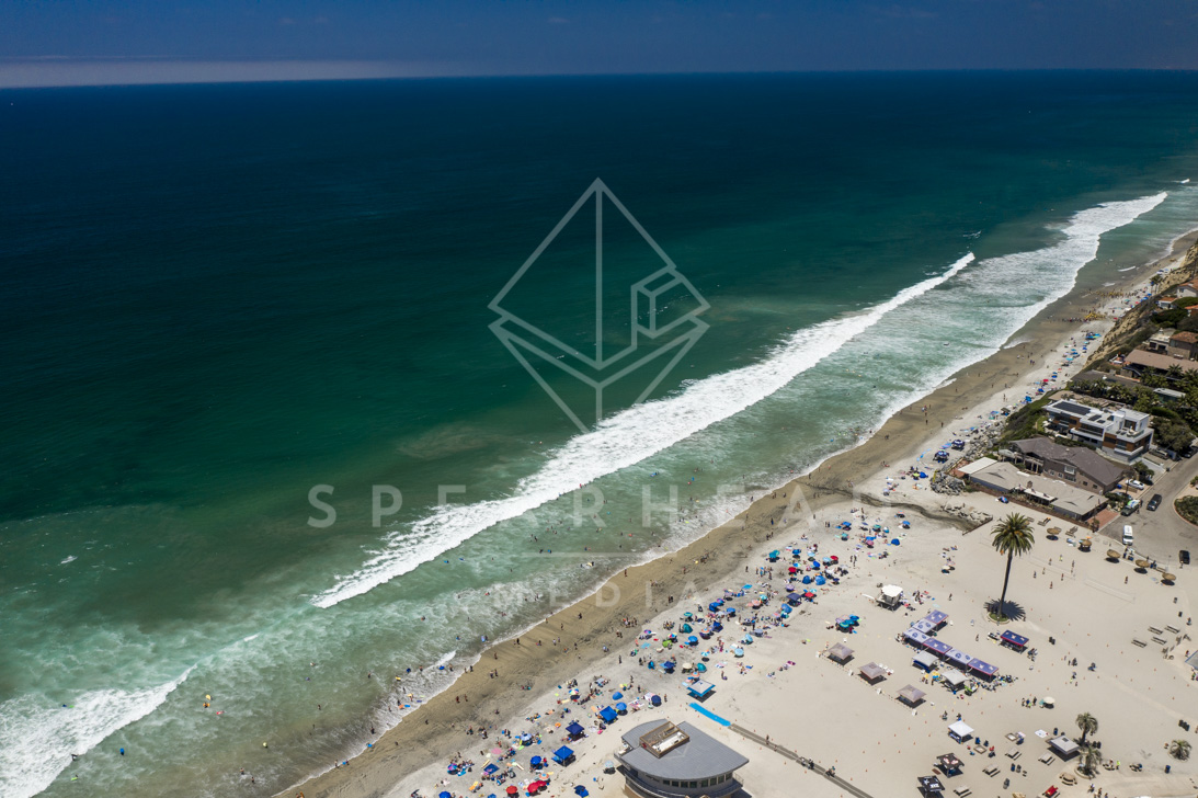 Moonlight Beach in Encinitas | Drone Photo #5 - Spearhead Media