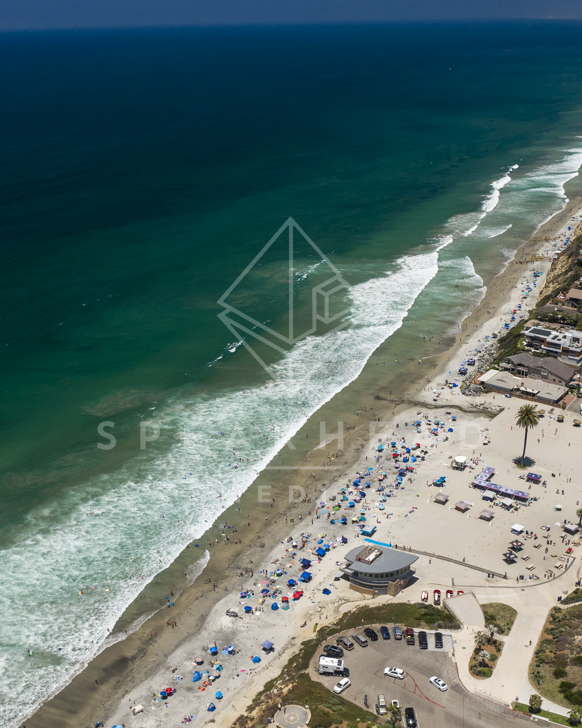 Moonlight Beach in Encinitas | Drone Photo #2 - Spearhead Media