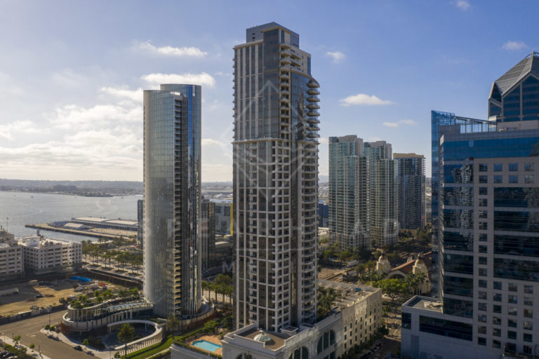 Photography of the Electra High Rise Condos in Downtown San Diego ...