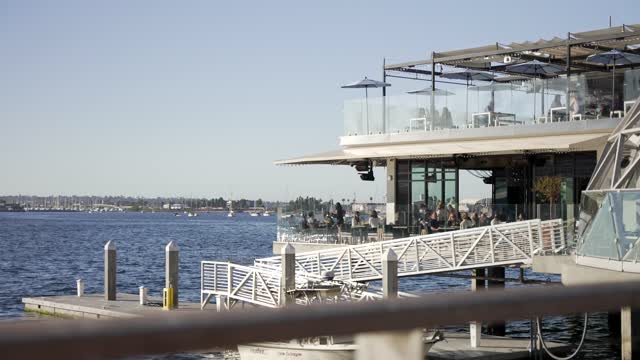 Ketch Grill & Taps Restaurant at Portside Pier on the San Diego ...